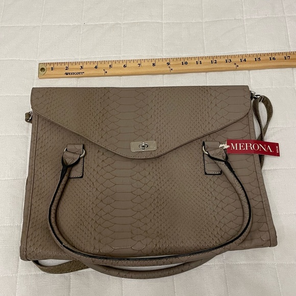 Merona | Bags | Merona Taupe Bag | Poshmark